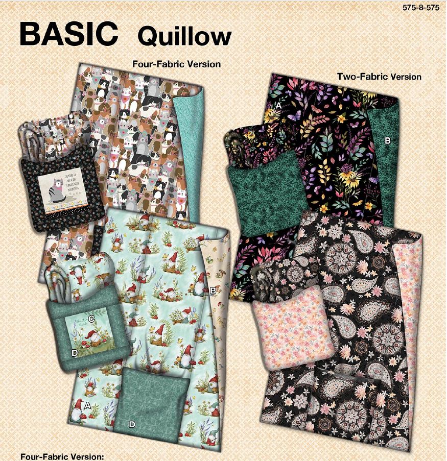 Basic Quillow (Pillow & Blanket Combo) FREE PATTERN download gift for ...