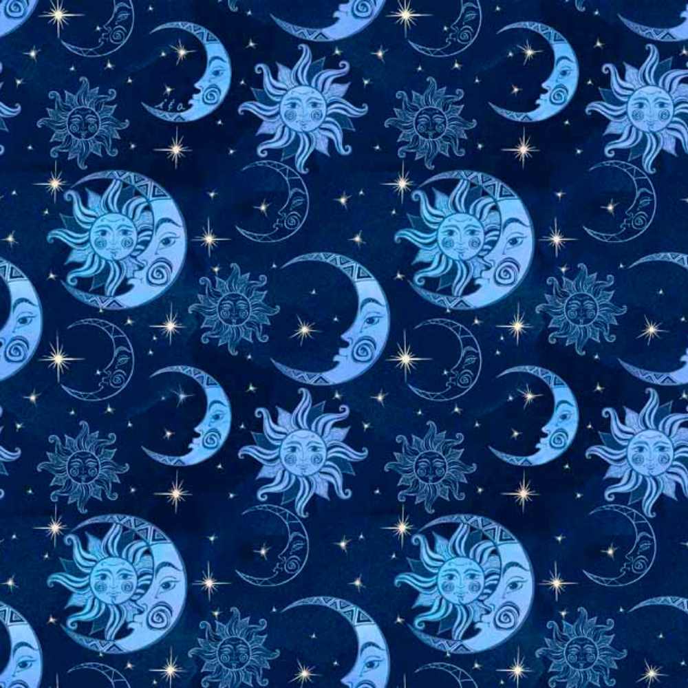 Stars Around Celestial QUILT KIT Cosmos Panel & Celestial Fabrics ...