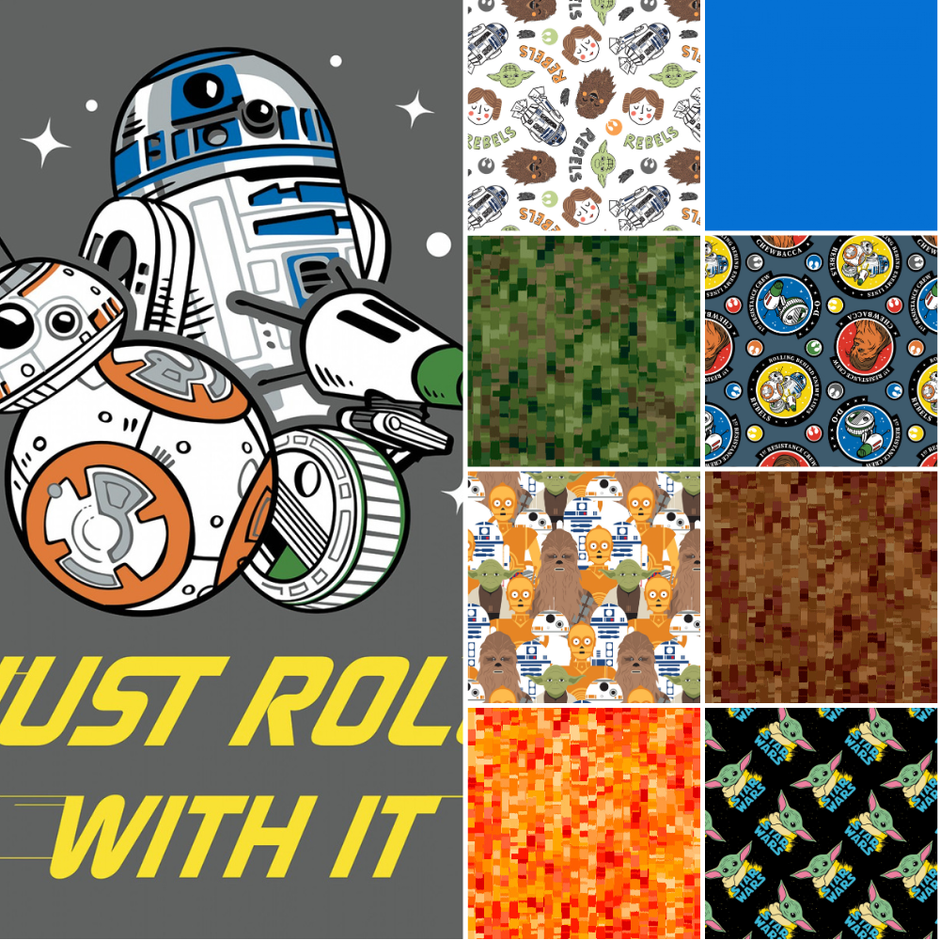 Star Wars Fabric by the Yard - Star Wars Bundles & Quilt Kits - Angels ...