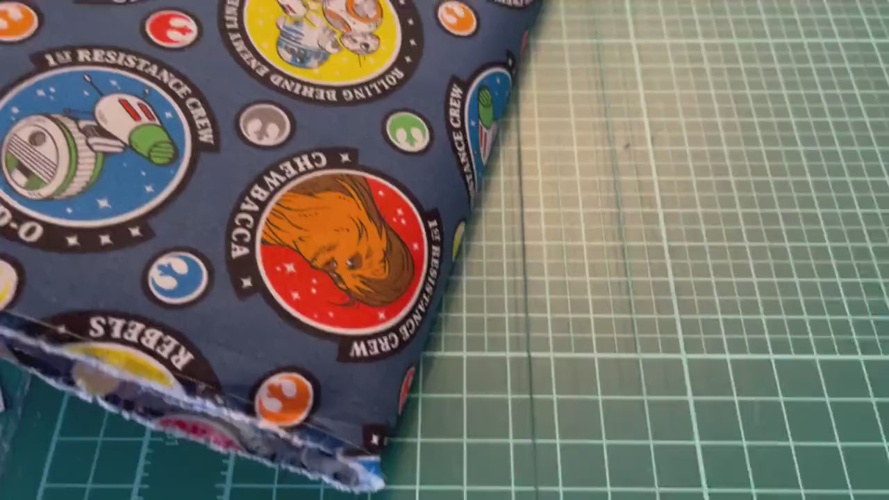 Star Wars Fabric BUNDLE Just Roll With It Panel BB8 R2D2 and DO Sta Angels Neverland