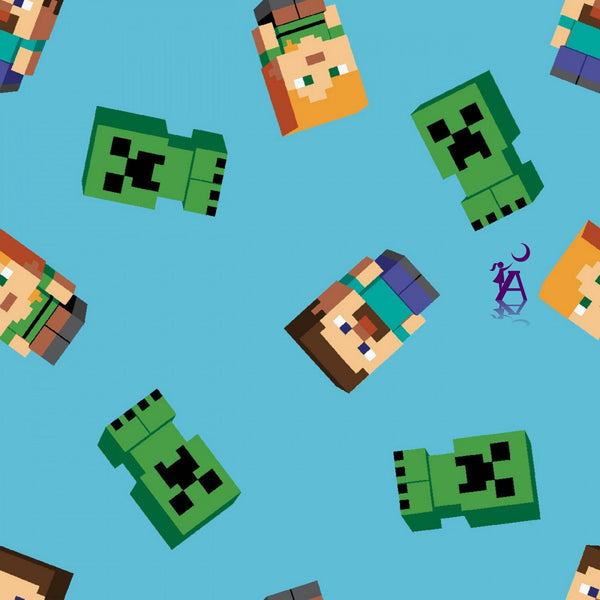Minecraft Fabric, Mojang minecraft creeper fabric, Minecraft Licensed ...